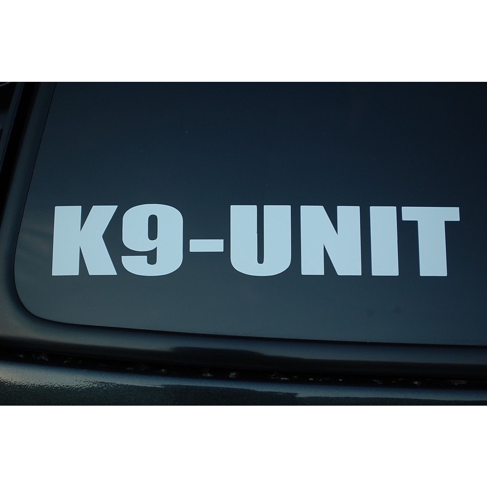 K9 Unit Police Dog Vinyl Sticker Decal (V172) K-9 Choose Color!! Law ...