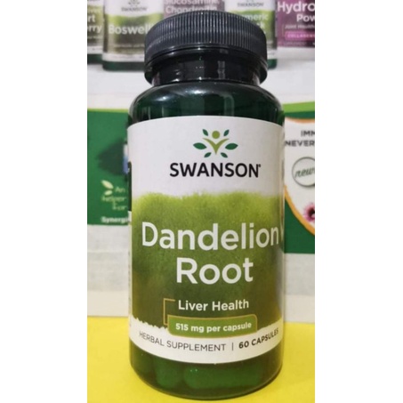 Swanson Full Spectrum Dandelion Root 515mg 60 Capsules EXPIRY Jan. 2027 ...