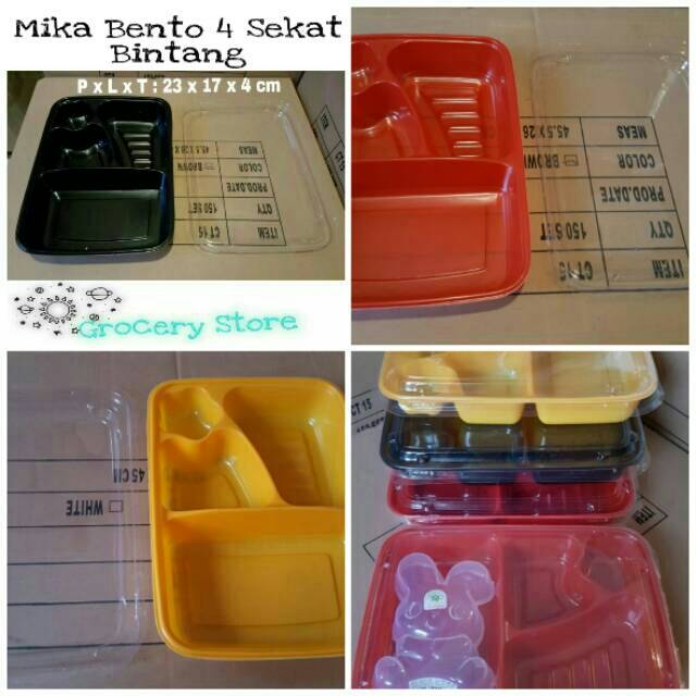 Mika Bento / Mika Bento 4 Bulkhead Star / Bento Tray / Bento Place ...
