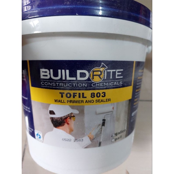Buildrite Tofil 803 4LTR Wall Primer & Sealer Gallon | Shopee Philippines