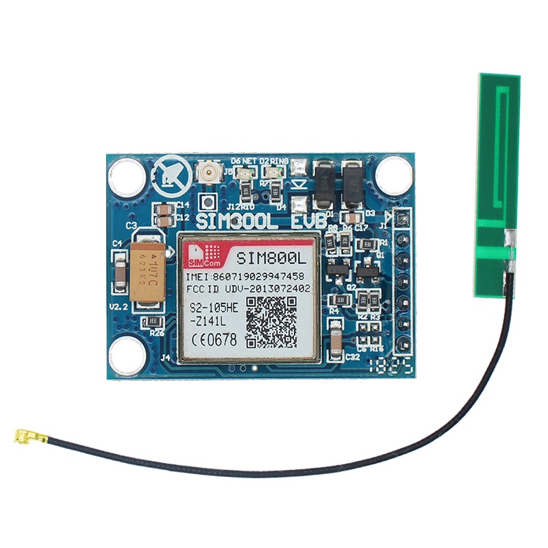 Smallest SIM800L GPRS GSM Module Micro SIM Card Core Board Quad-band ...