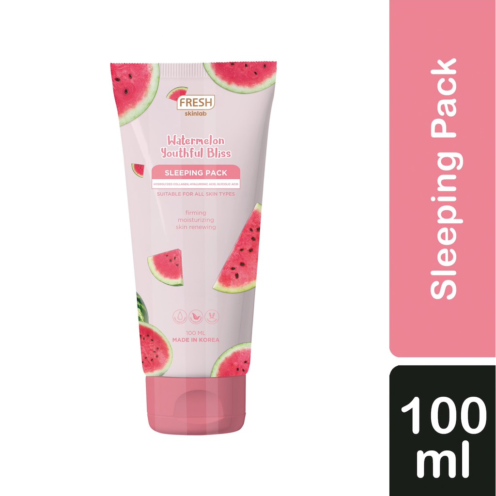Fresh Skinlab Watermelon Youthful Bliss Sleeping Pack 100ml [Not For ...