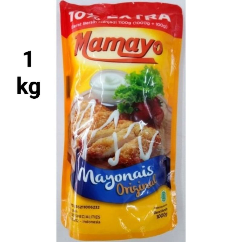 Mamayo mayonnaise 1kg | Shopee Philippines
