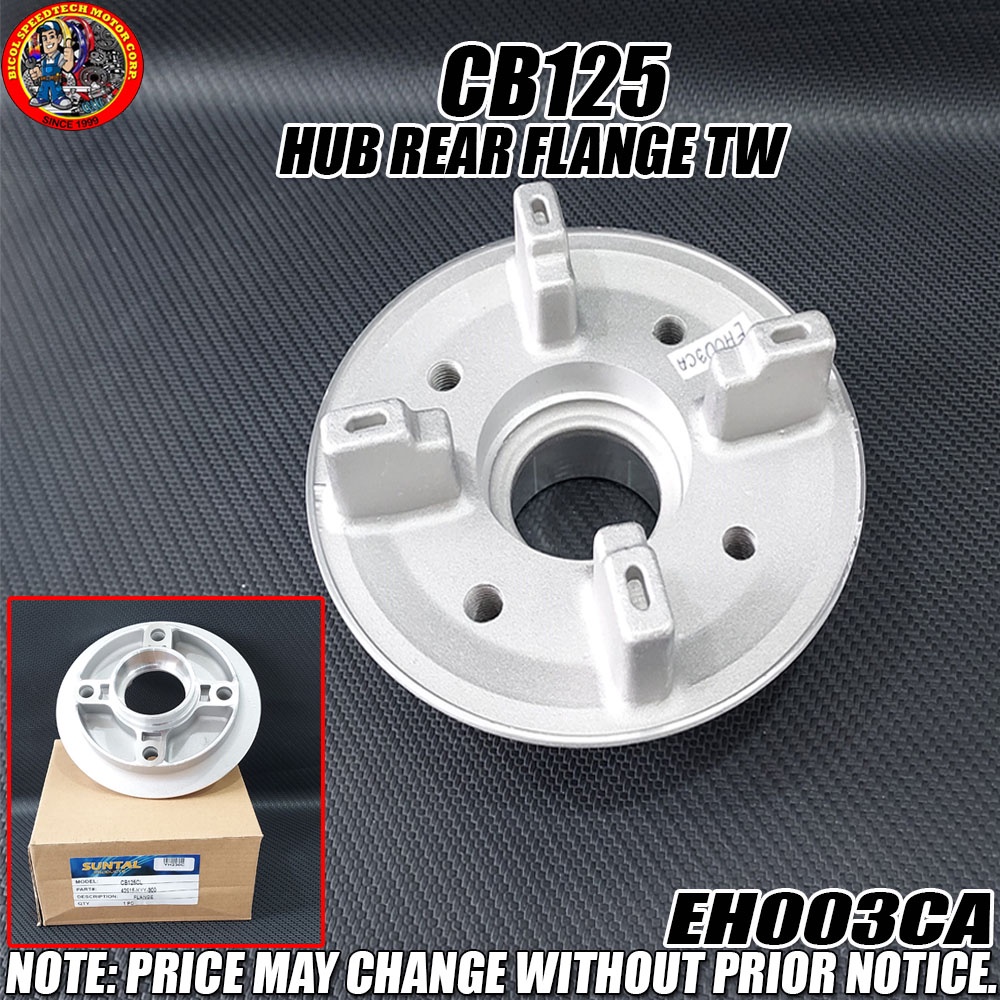 CB125 HUB REAR FLANGE TW (EH003CA) | Shopee Philippines