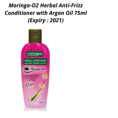 Moringa-O2 Herbal Anti-Frizz Conditioner with Argan Oil 75ml (Expiry ...
