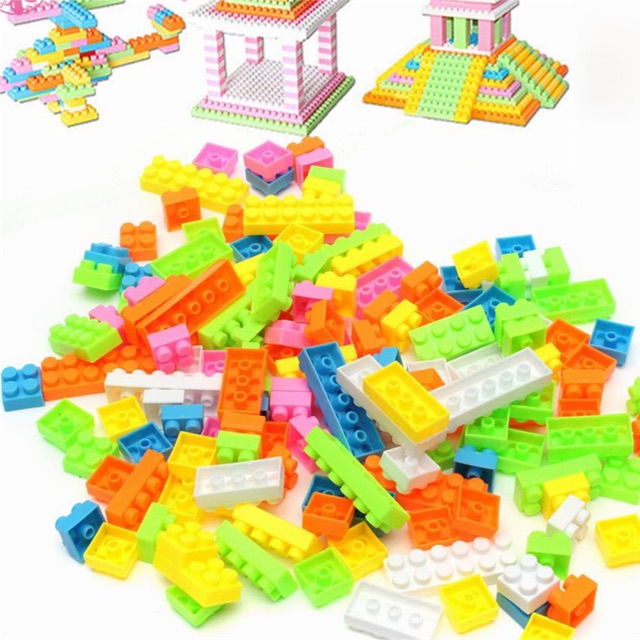 Kiko 1box Plastic Building Blocks Bricks Kids Educational Puzzle Toy ...