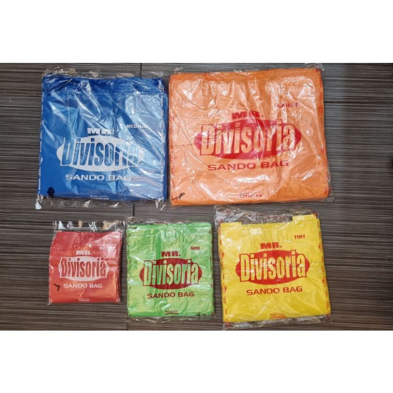 Mr. Divisoria Plastic Sando Bag (Micro, Mini, Tiny, Medium) | Shopee ...