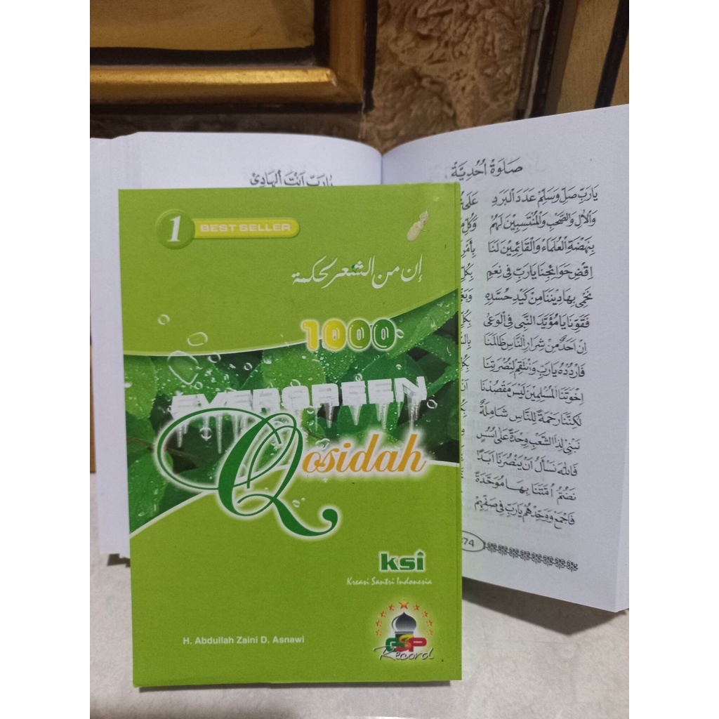 NABI 1000 EVERGREEN Qosidah Book Collection of Sholawat/Prophets of the ...