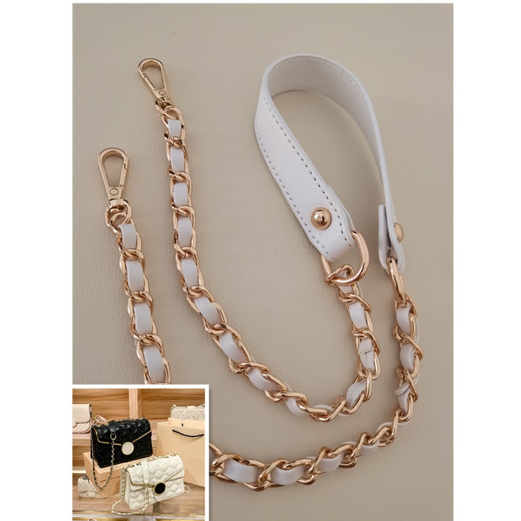 Bag Chain Strap Female Shoulder Diagonal String Leather Backpack ...