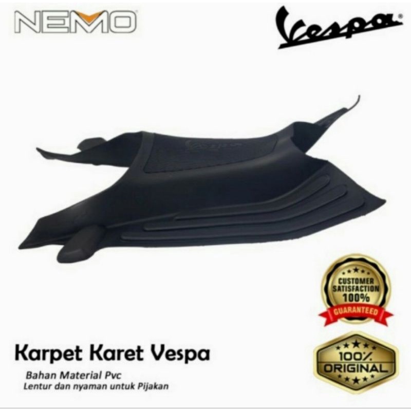 VESPA RUBBER Carpet/ RUBBER vespa iget sprint PRIMAVERA brand NEMO ...