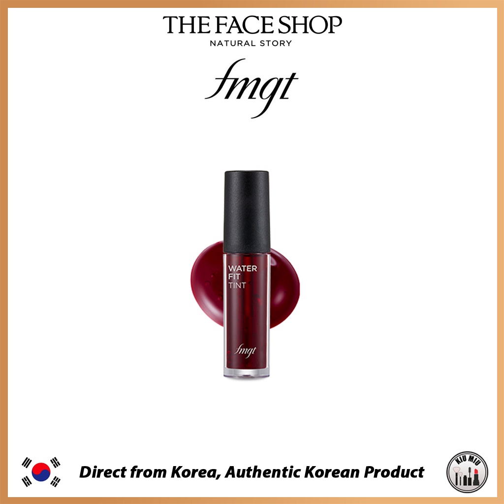 THE FACE SHOP fmgt WATER FIT TINT 5g *Shipped from Korea* | Shopee ...
