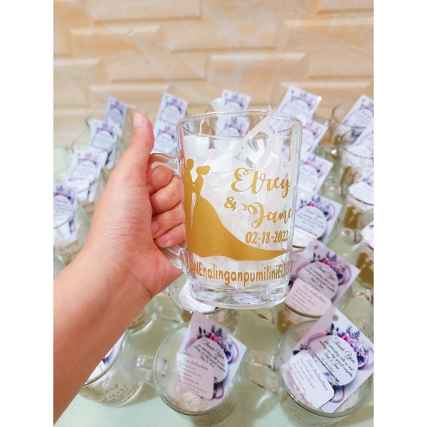Customized Clear Mug Package Promo | Shopee Philippines