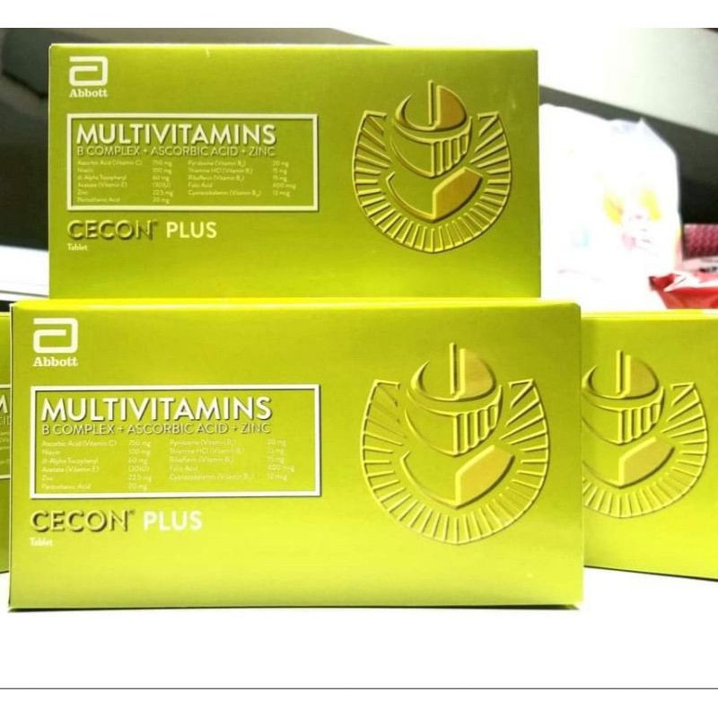 Cecon plus tablet 30's | Shopee Philippines