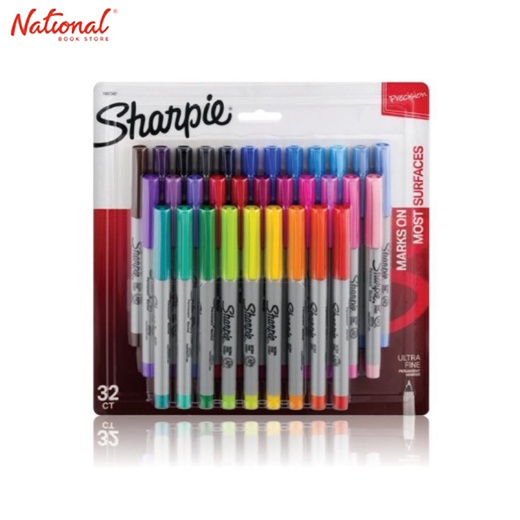 Sharpie Ultra Fine Permanent Markers 32'S 04015206 | Shopee Philippines