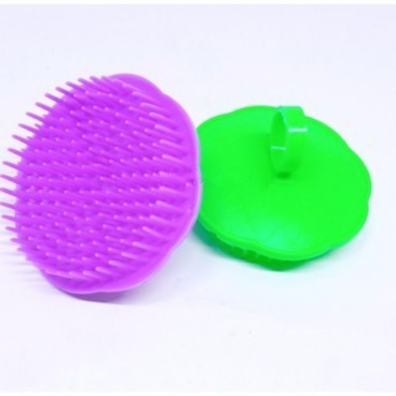 Round Shampoo Comb / Anti Dandruff Head Massage Hair Brush Head Scalp ...