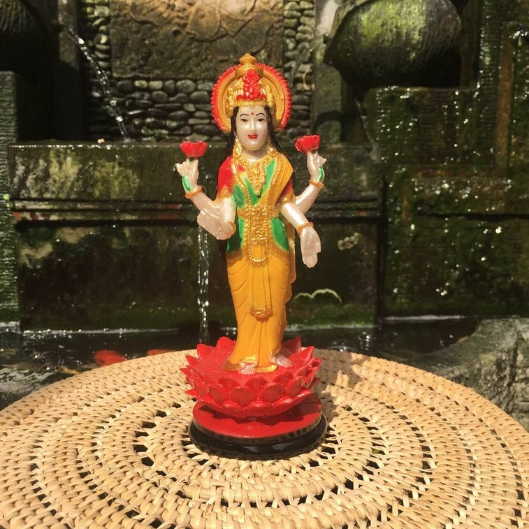 Goddess Lakshmi Statue/Laksmi Statue/Stand Laksmi Statue/Dewi Sri/Dewi ...