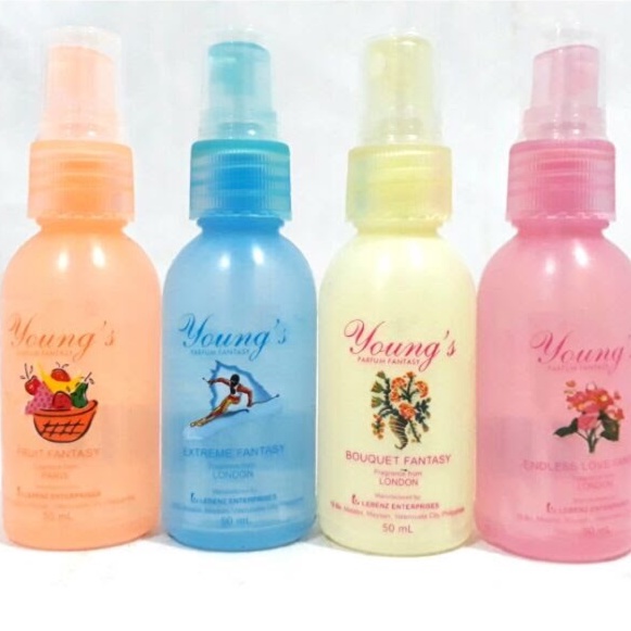 Young’s Spray Cologne 25ml & 50ml 1pc // WILD PERFUME FANTASY | Shopee ...