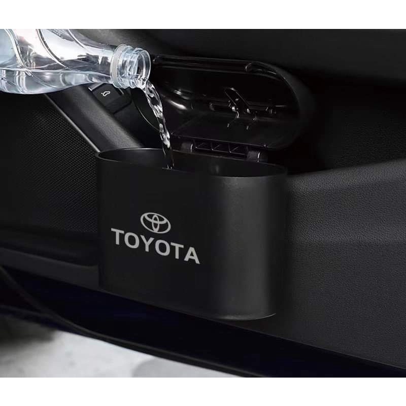 BMW Car Trash Bin Hanging Vehicle Garbage Dust Case Storage Box Black ...