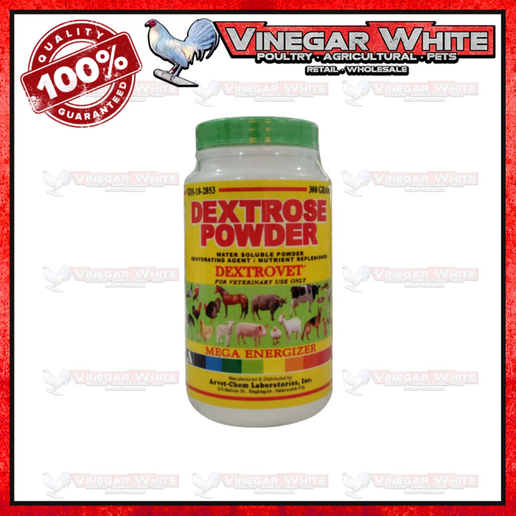 Dextrovet Dextrose Water Soluble Powder 300g | Shopee Philippines