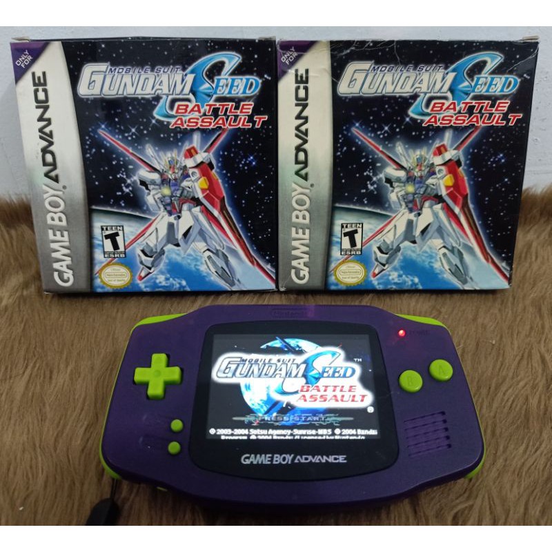 Gameboy Advance GBA Gundam Seed Battle Assault | Shopee Philippines