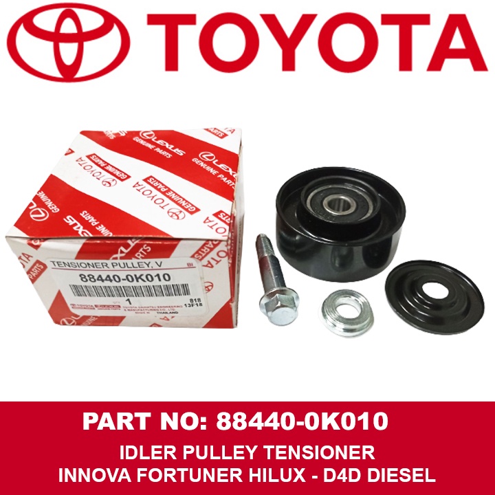 Idler Pulley Bearing Small (88440-0K010) for Innova Fortuner Hilux 2KD ...