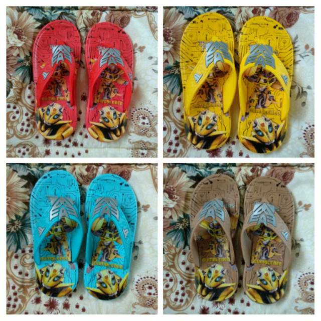 Yumeida Transformers Flip Flops Size 19-24 | Shopee Philippines