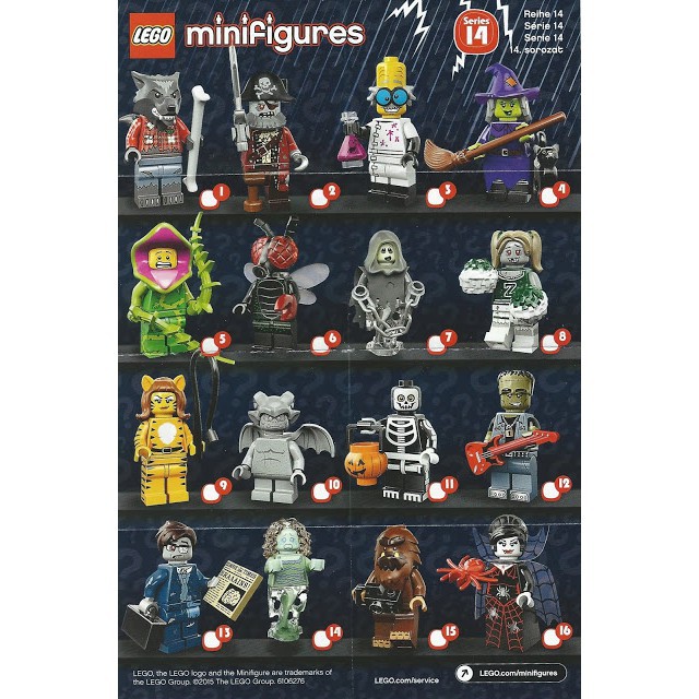 LEGO CMS: SEALED Series 14 | Shopee Philippines