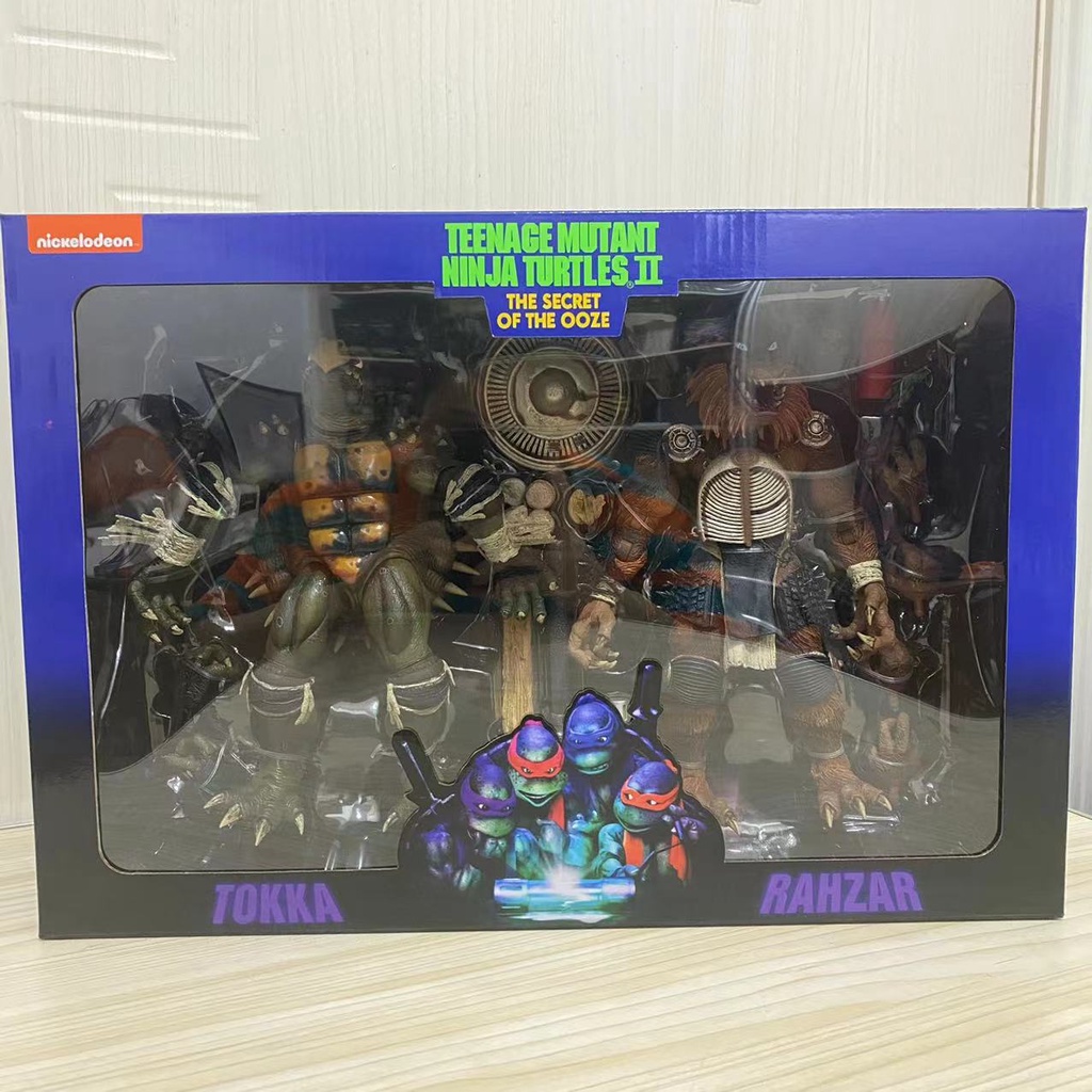 NECA54127 Teenage Mutant Ninja Turtles Tok & Lazar 7 inch action figure ...