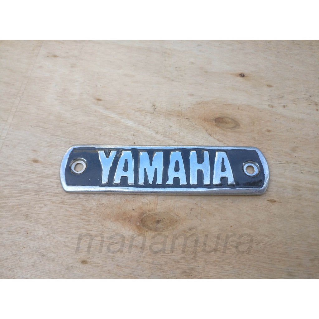 Yamaha metal plate Emblem 1pcs | Shopee Philippines