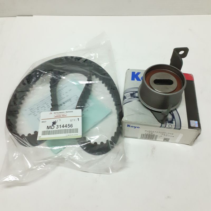 TIMING BELT & TENSIONER BEARING MITSUBISHI LANCER 4G92 '98-UP (SET ...