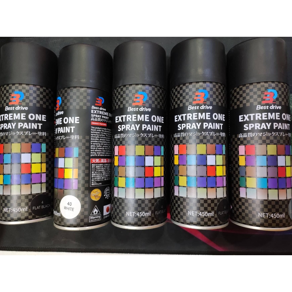 Best drive EXTREME ONE SPRAY PAINT 450ML | Shopee Philippines