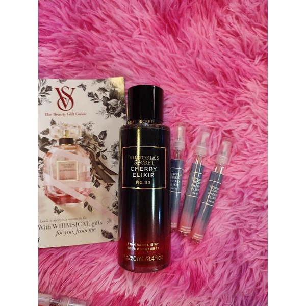 Victoria's Secret Cherry Elixir Limited Edition 10ml glass spray ...