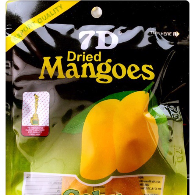 7D dried mangoes 100g/pack | Shopee Philippines