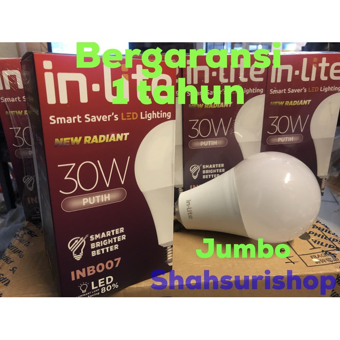 IN-LITE LED LAMP GUARANTEED INLITE 007 30 W WATT 30W | Shopee Philippines