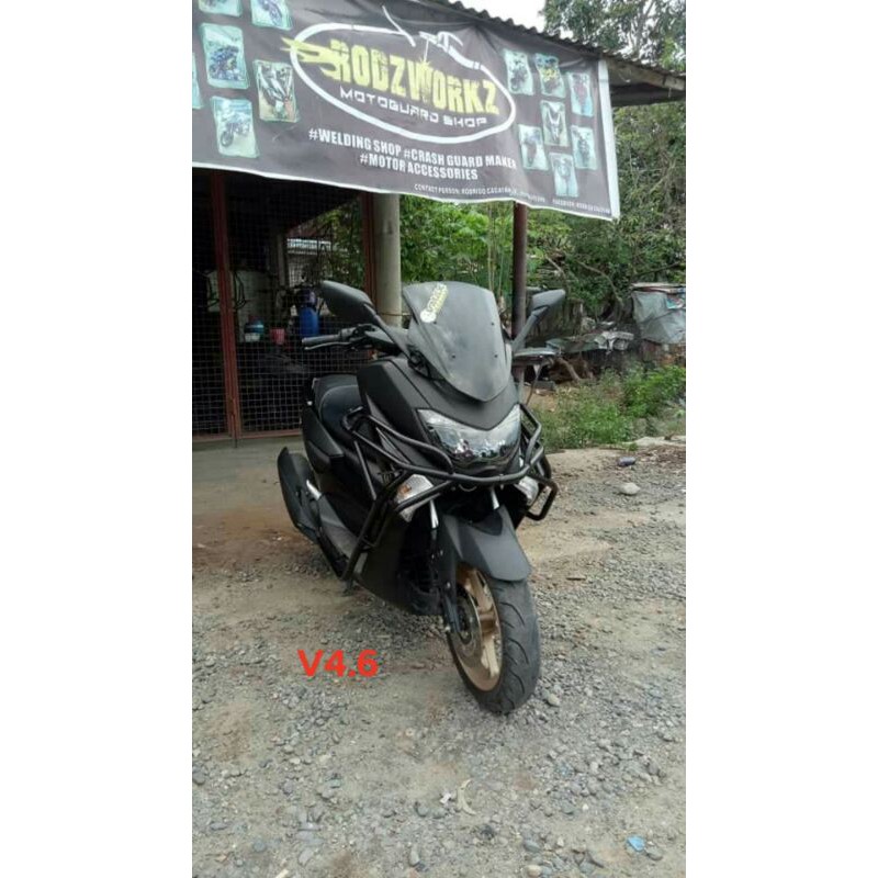 YAMAHA NMAX V1 CRASHGUARD HEAVY-DUTY AND GOOD QUALITY DESIGN - V3, V4 ...