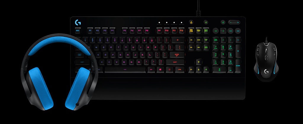 Logitech G300s Wired Gaming Mouse, 2,500 DPI, RGB, 9 Programmable ...