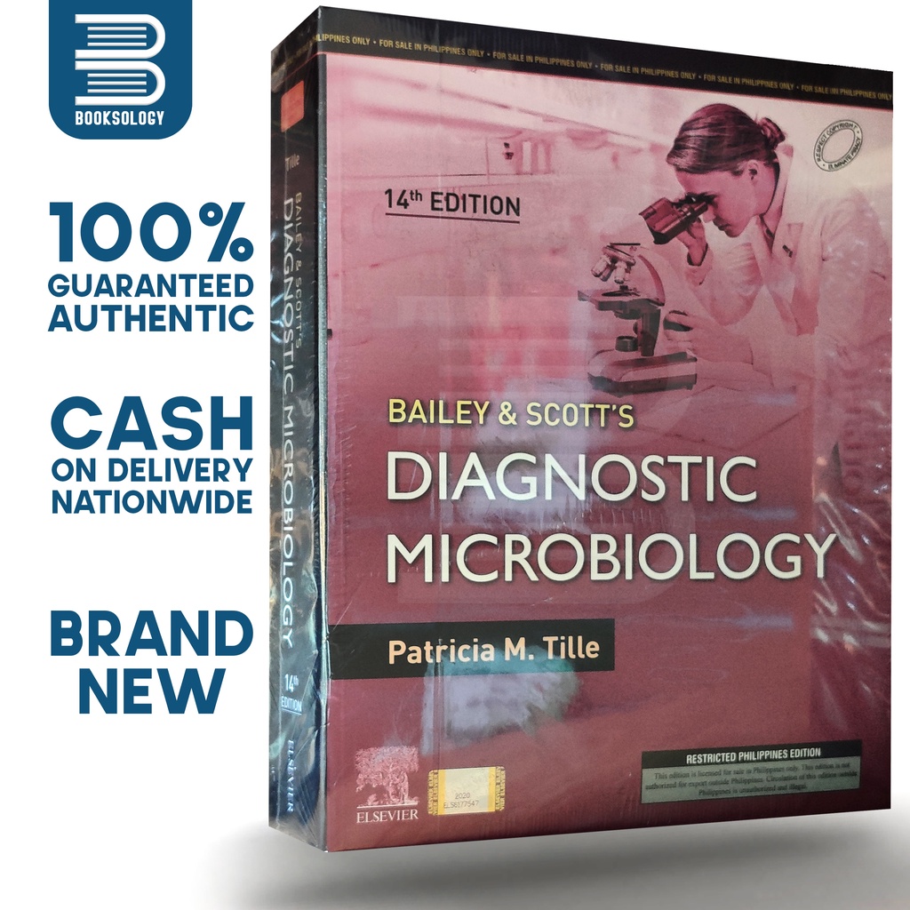 BAILEY & SCOTT'S DIAGNOSTIC MICROBIOLOGY 14th Edition - Patricia M. Tille | Shopee Philippines