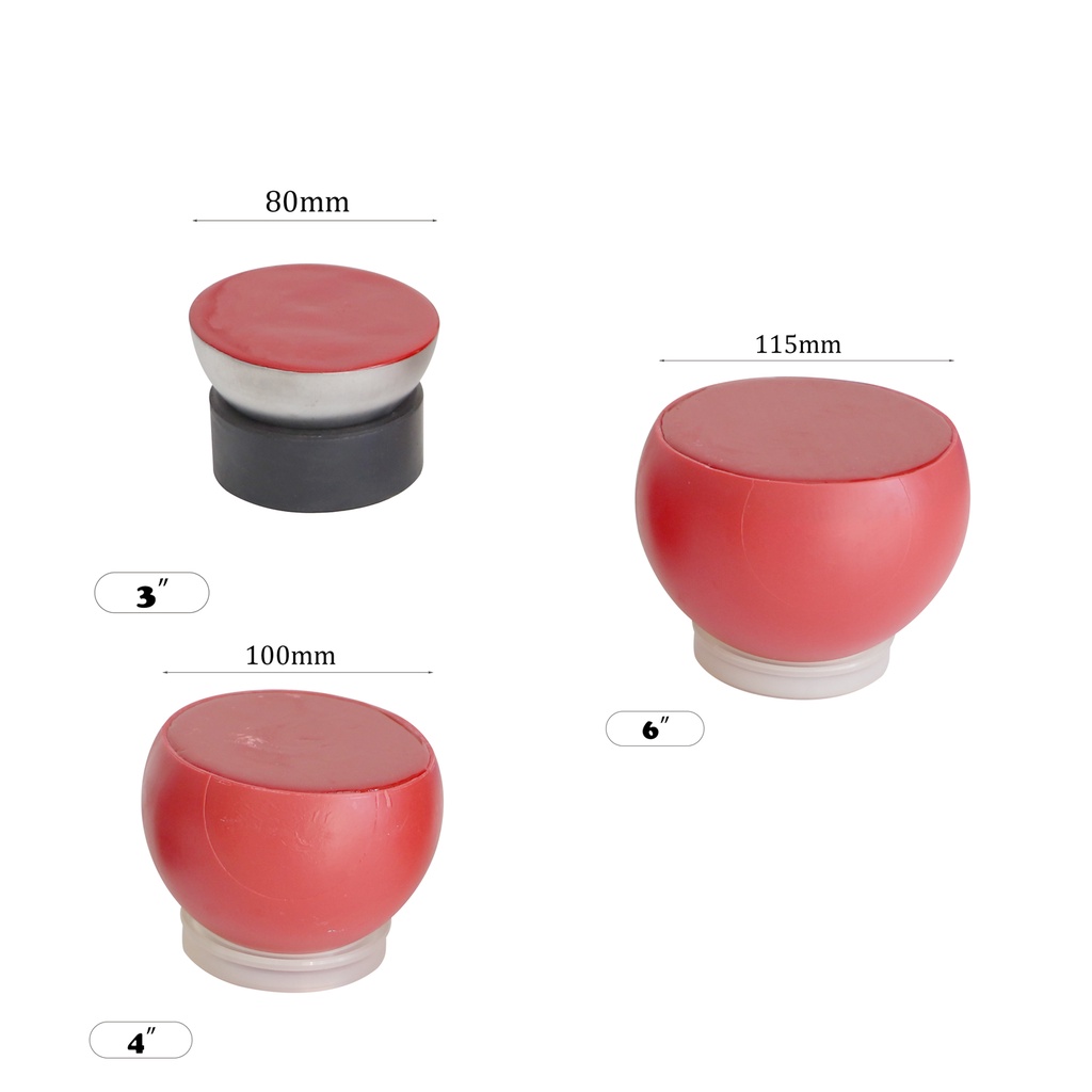 3/4/6 Inch Sealing Wax Ball Ring Setting Clamp Jewelry Engraving Block ...