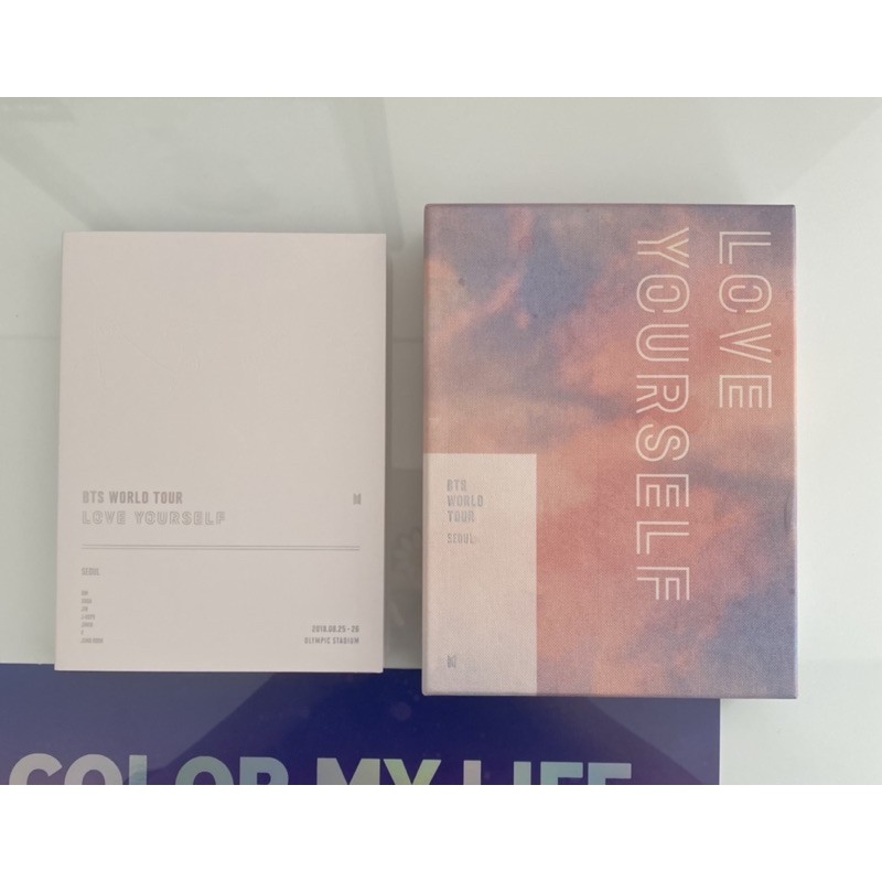 Bts LOVE YOURSELF CONCERT SEOUL DVD BOX STICKER NO PC RM JK V JIMIN ...