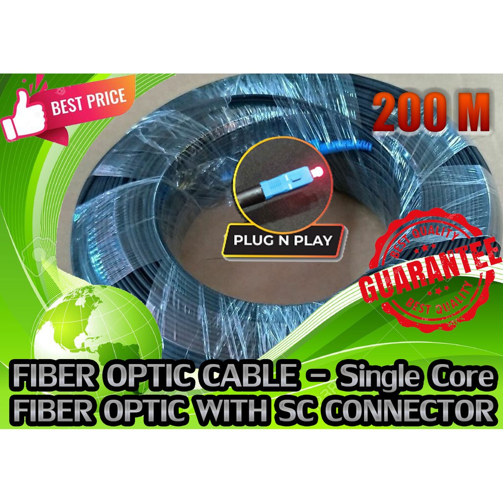NEW High quality sc-sc fiber optic cable /500M//400M/300M/200M//100M ...