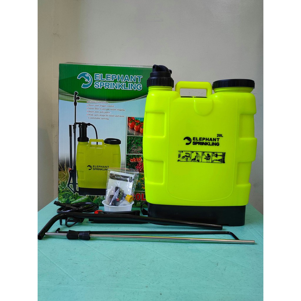 20 LITERS MANUAL SPRAYER (YELLOW) | Shopee Philippines