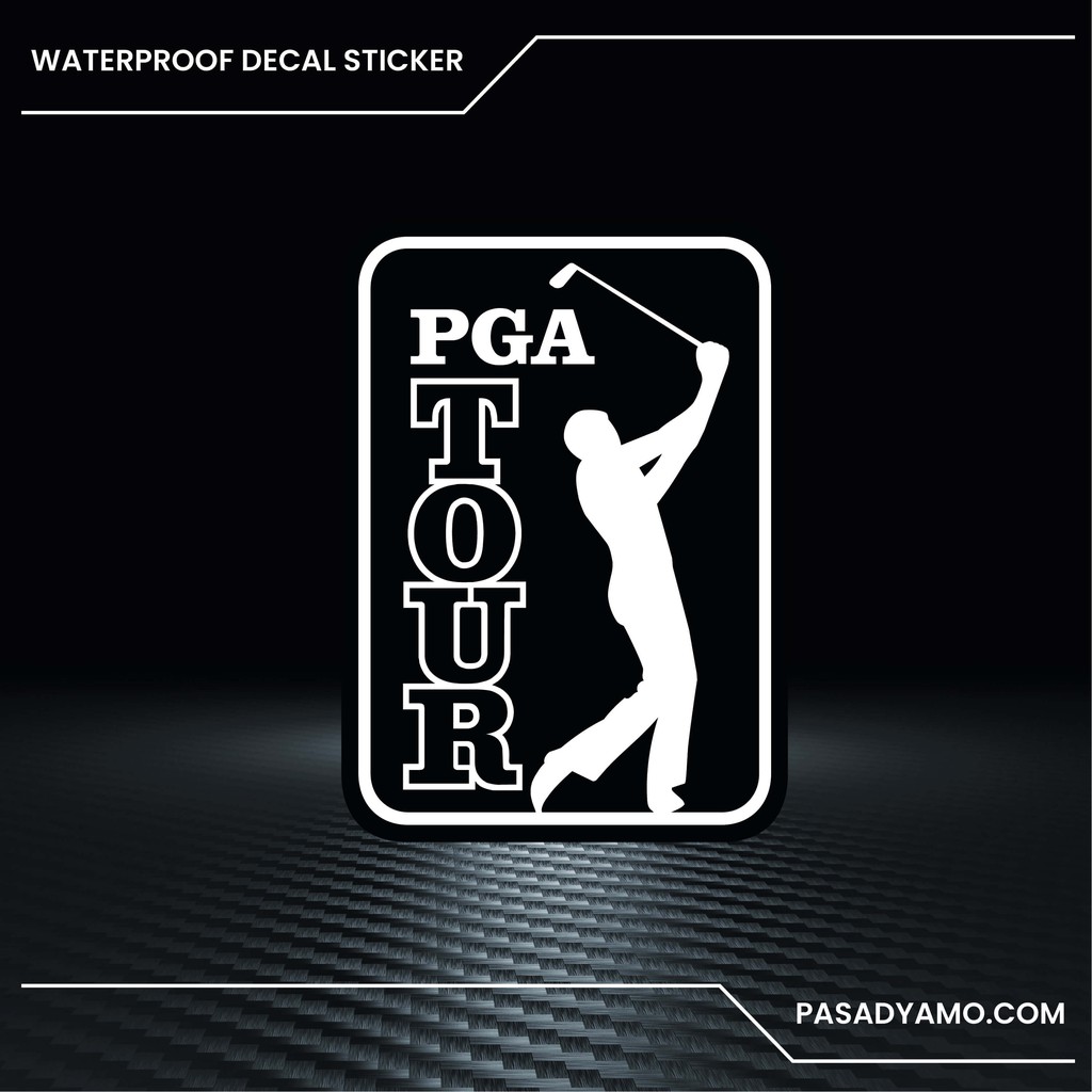 PGA Tour Golf Decal Sticker for Cars Motorcycles Laptops Skateboards 4 ...