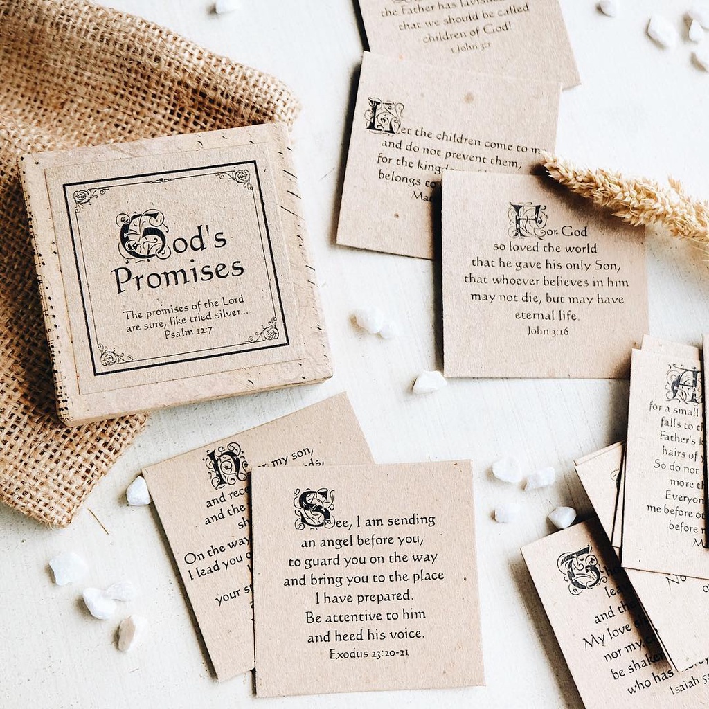 Papemelroti Prayers Paper Pack | Bible Verses Cards with Quotations ...
