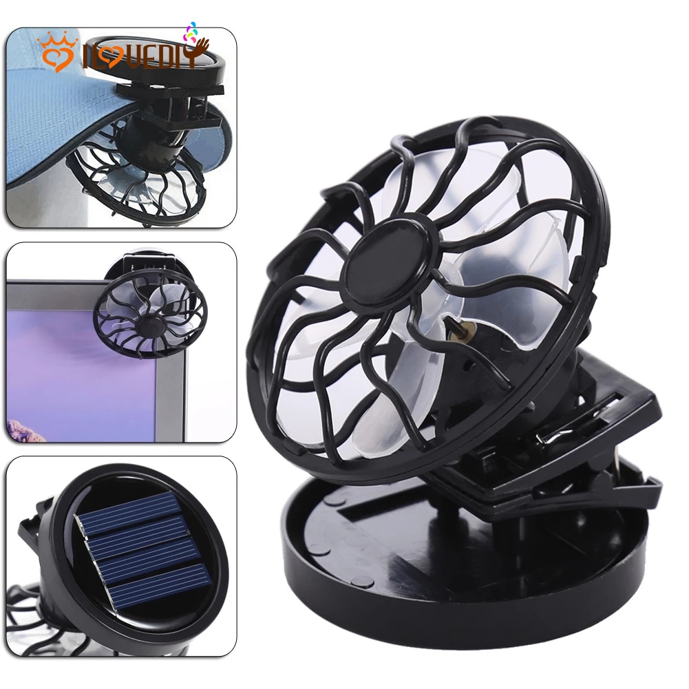 Summer Mini Solar Fan /Portable Mini Solar Power Cooling Fan / Summer ...