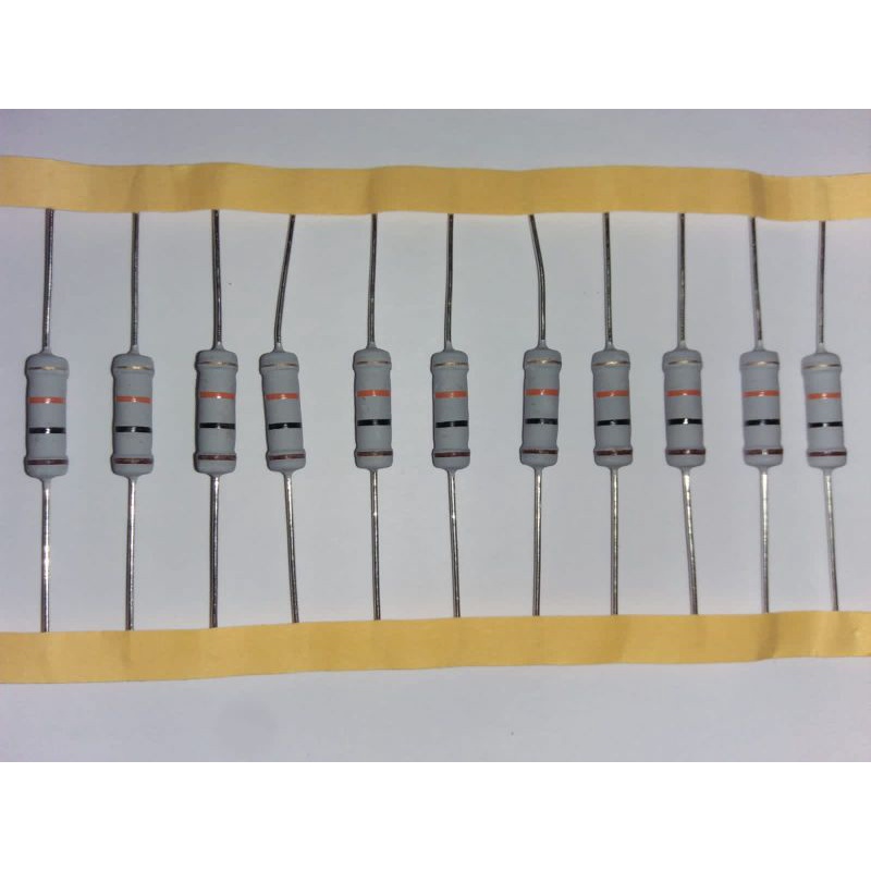 Taiwan Foot resistor 10k 2W Copper Leg resistor | Shopee Philippines