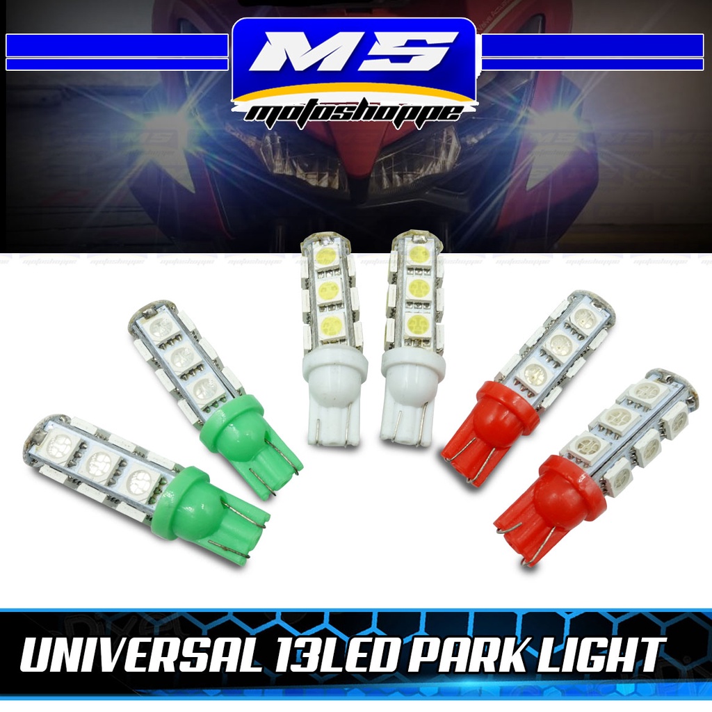 13 LED PARK LIGHT UNIVERSAL - MOTOSHOPEE MOTORCYCLE | Shopee Philippines