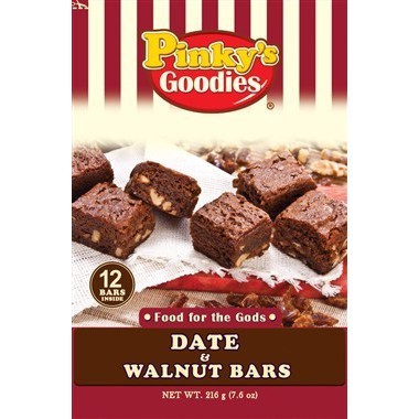 Pinky's Goodies Dates and Walnut Bars (12s) | Shopee Philippines