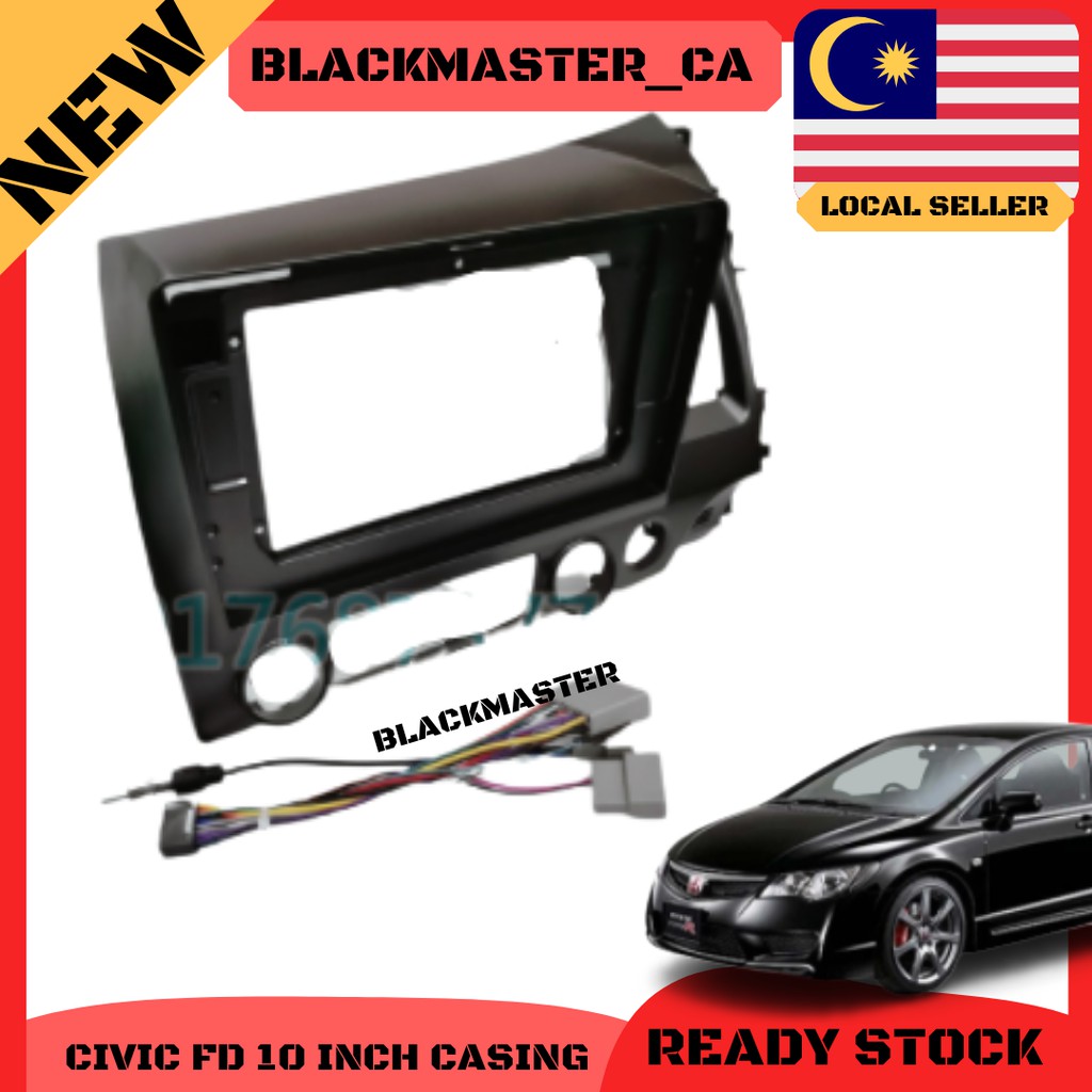 HONDA CIVIC FD 2006-2011 10 INCH ANDROID PLAYER CASING | Shopee Philippines