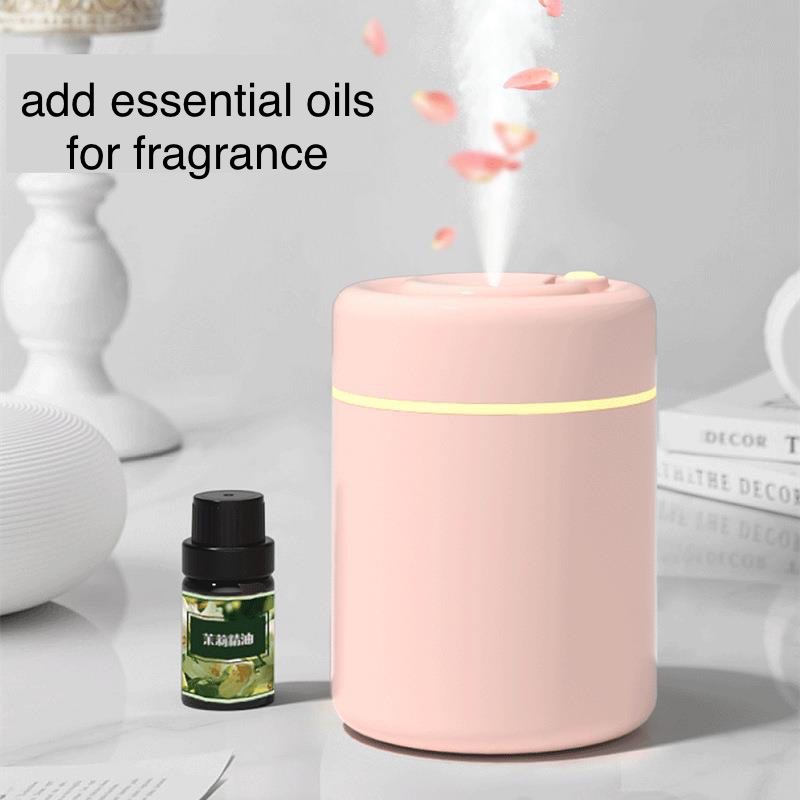Small Cute Air Humidifier Car Humidifier USB Cable Silent Mist 180ml ...