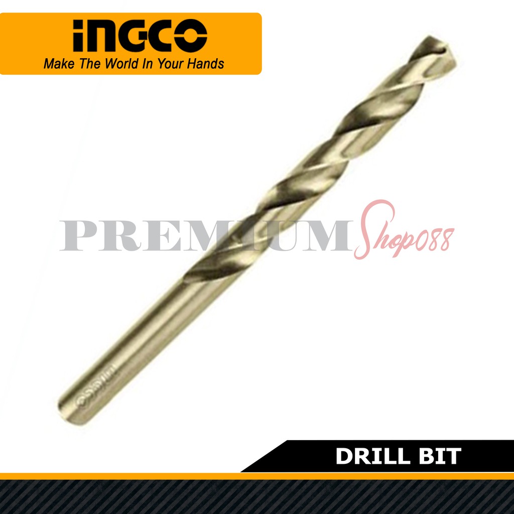 INGCO Metal Drill Bit HSS Cobalt 1 8 5 32 11 64 3 16 1 4 5 16